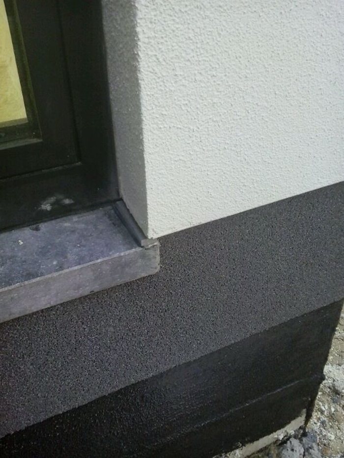 Gevelplinten van natuursteen en granietkorrel - Gevelco.be